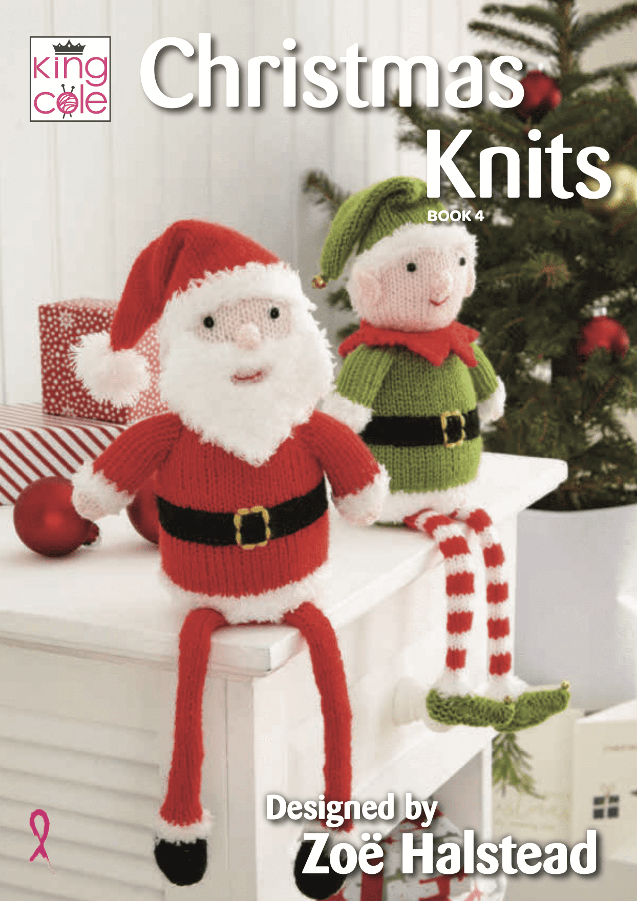 Easy to Follow Christmas Knits Book 4 Knitting Patterns - King Cole