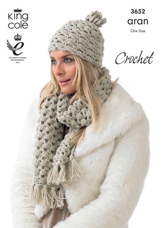 Scarf Knitting Patterns - King Cole