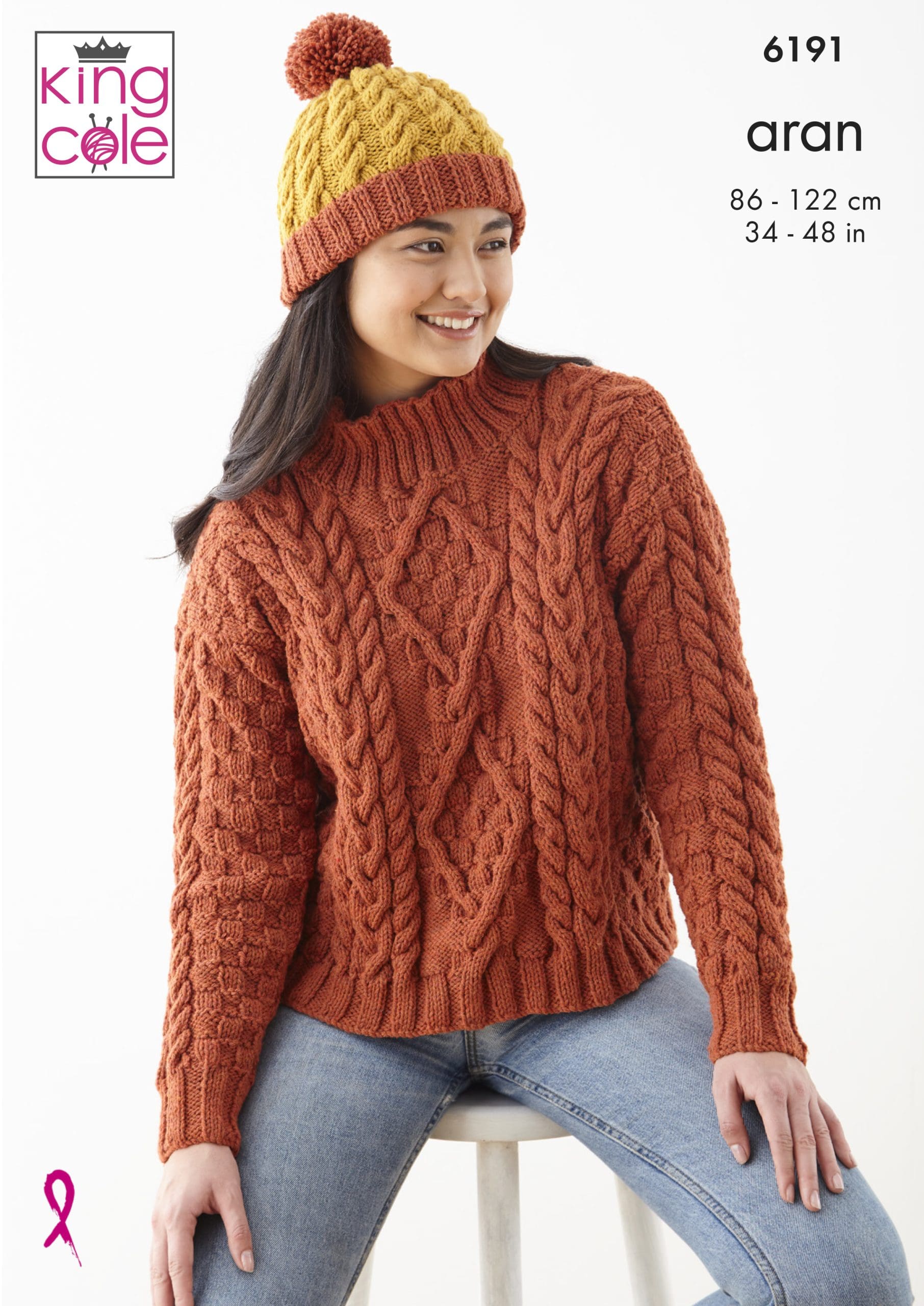 Easy to Follow Cape, Sweater and Hat: Knitted in King Cole Big Value ...